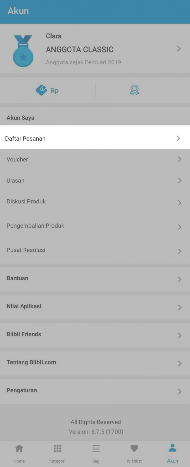 Status pesanan – Pusat Bantuan