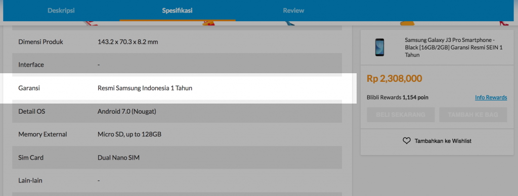 Klaim garansi produk – Pusat Bantuan