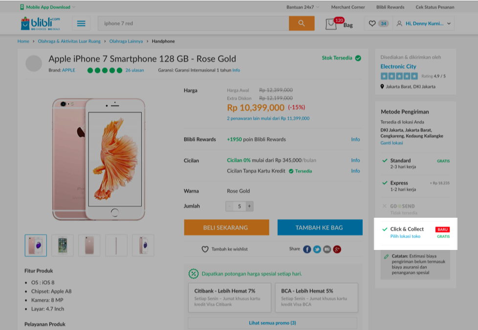 Cara menggunakan Click & Collect – Pusat Bantuan Cara menggunakan Click & Collect – Pusat Bantuan