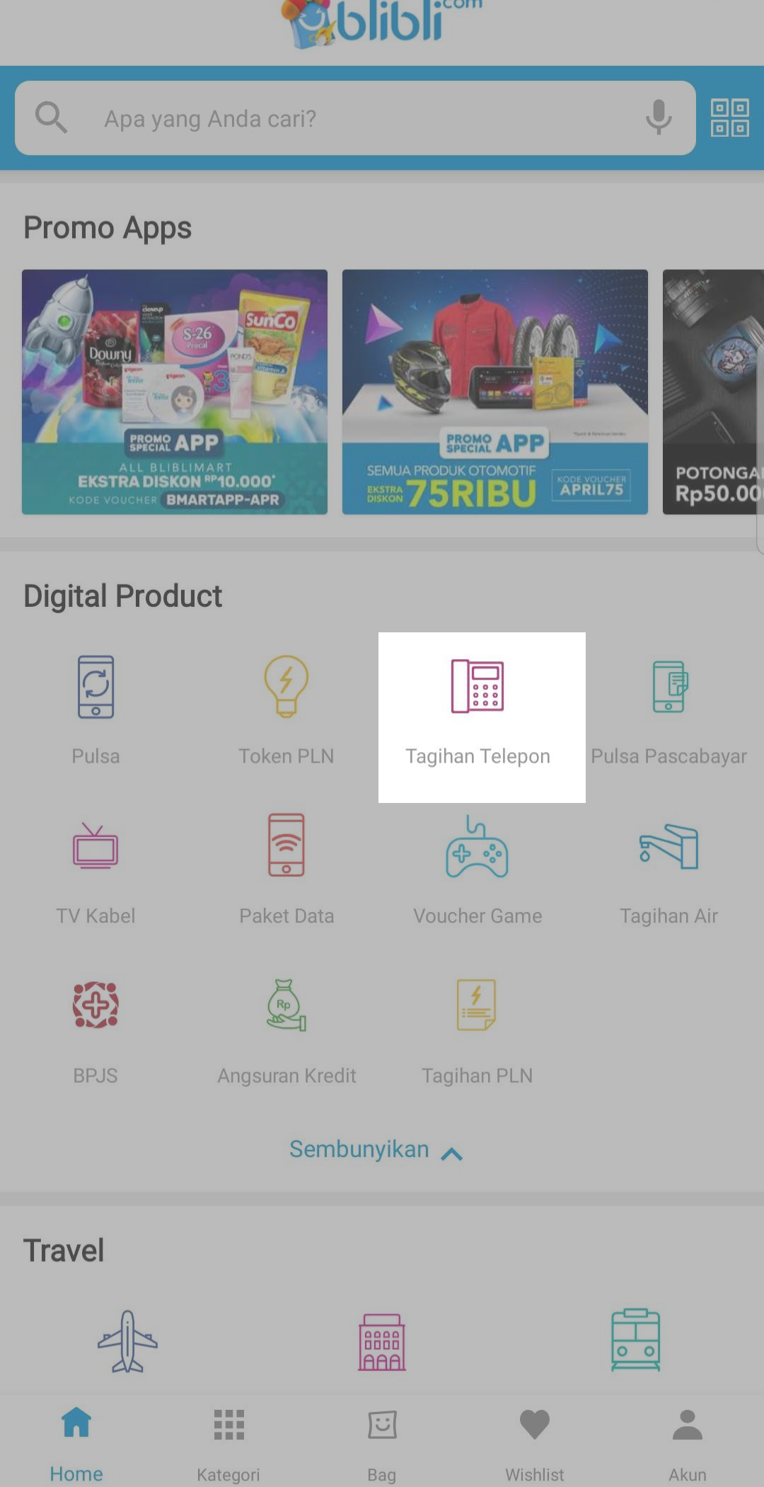 Telepon & IndiHome – Pusat Bantuan