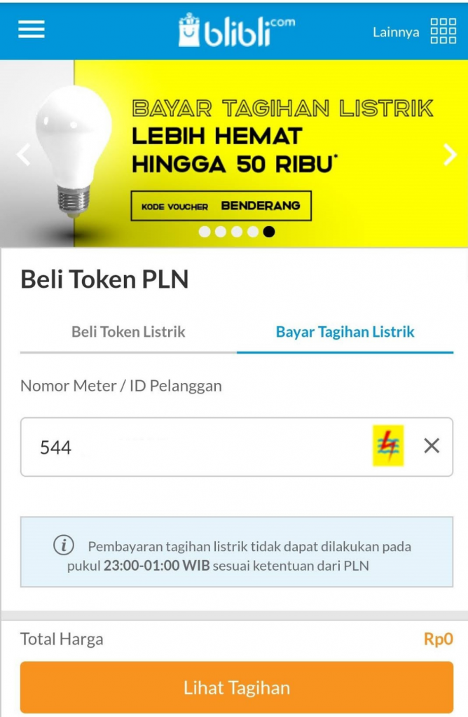 Tagihan Listrik PLN – Pusat Bantuan
