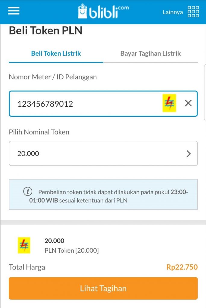 Token Listrik PLN – Pusat Bantuan