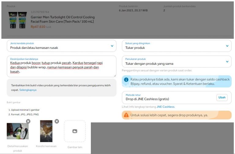 Bagaimana cara melakukan pengembalian produk (retur)? – Pusat Bantuan