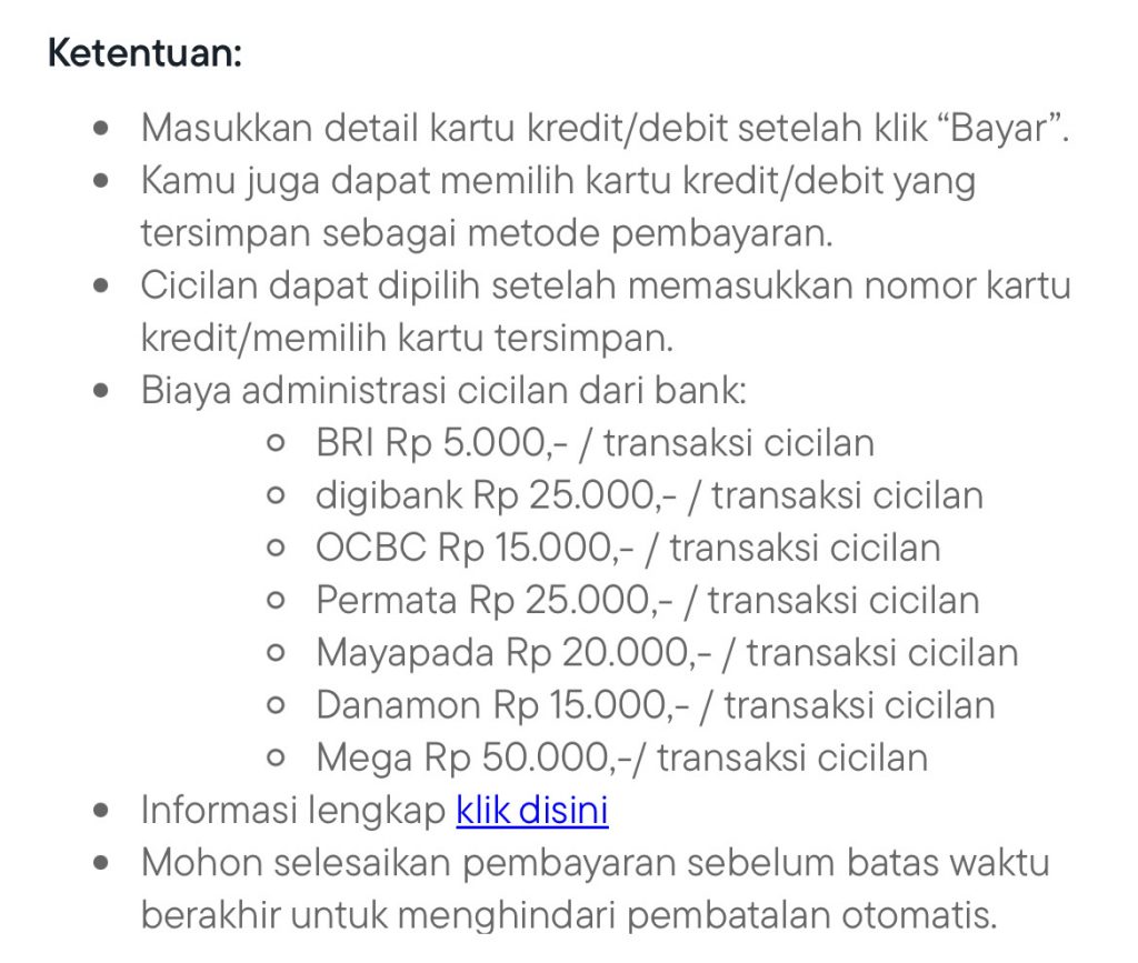 Cicilan 0% – Pusat Bantuan