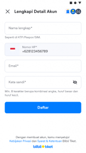 Pembuatan akun – Pusat Bantuan